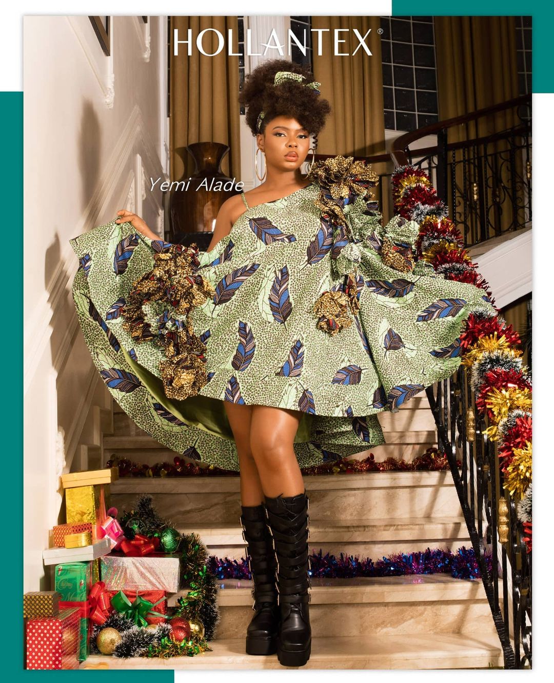 Yemi Alade : 5 superbes looks de sa collaboration avec Hollantex